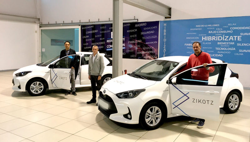 Zikotz renueva su flota con vehículos híbridos - Zikotz